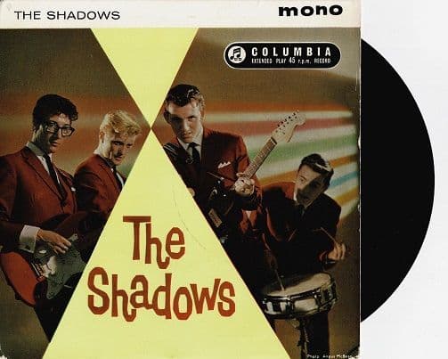 THE SHADOWS The Shadows EP Vinyl Record 7 Inch Columbia 1961