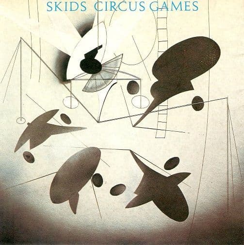 THE SKIDS Circus Games Vinyl Record 7 Inch Virgin 1980 Poster Sleeve