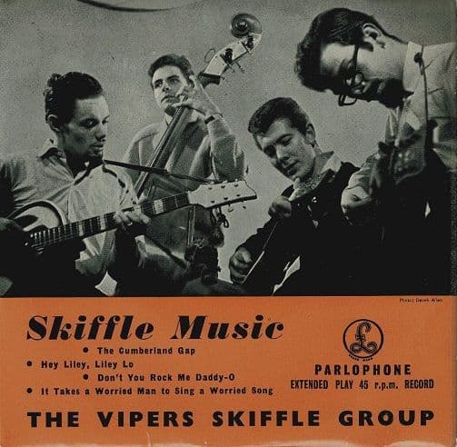 THE VIPERS SKIFFLE GROUP Skiffle Music EP Vinyl Record 7 Inch ...