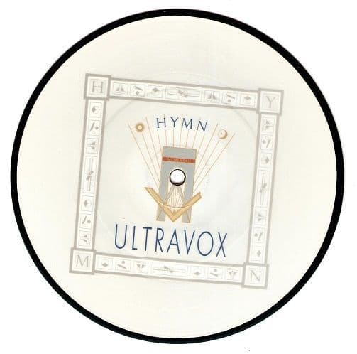 ULTRAVOX Hymn Vinyl Record 7 Inch Chrysalis 1982 Picture Disc