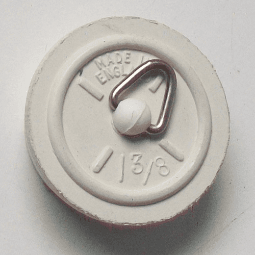 1 3/8 inch White Rubber Plug - Plumbers Mate Ltd