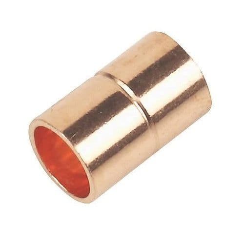 12mm Copper End Feed Coupling - 26011200 - Plumbers Mate Ltd