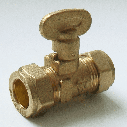15mm Butterfly Lever Gas Isolation Shut Off Valve - 07000760 - Plumbers ...