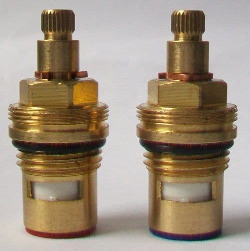 24 Spline Basin / Sink Ceramic Disc Tap Cartridges - 62003117 ...