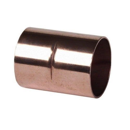 28mm Copper End Feed Coupling - 26012800 - Plumbers Mate Ltd