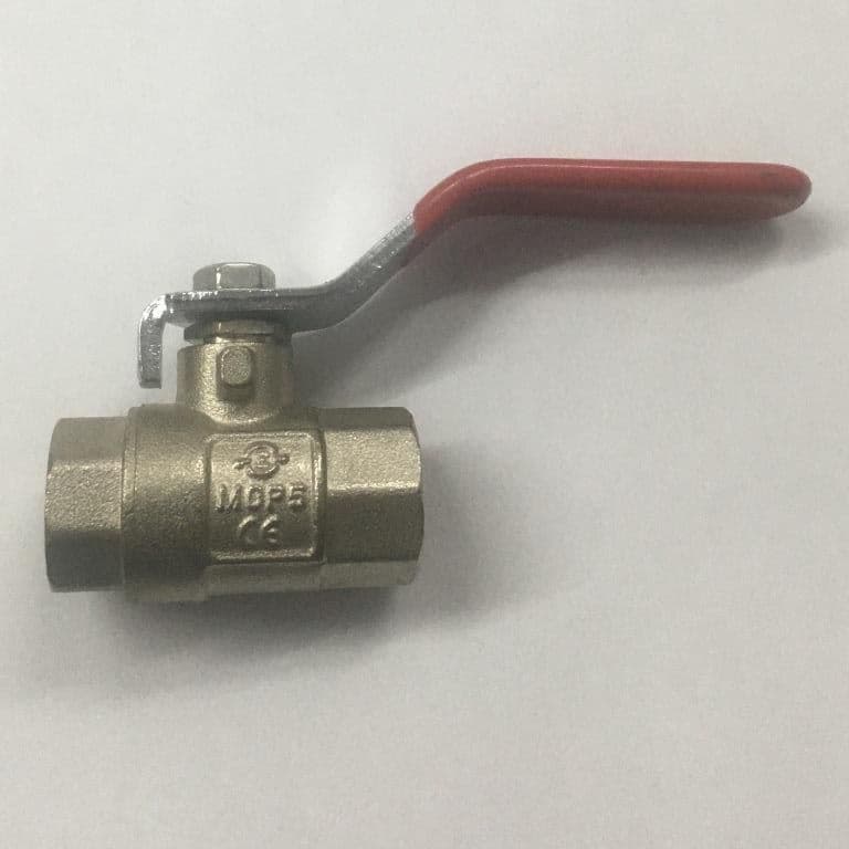 3/8 inch BSP Female Iron Water Lever Valve - 07000801 - Plumbers Mate Ltd
