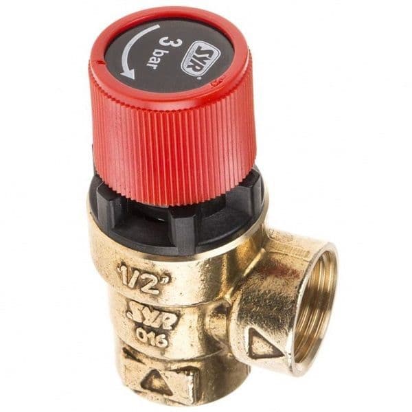 3 Bar Pressure Relief Valve 1/2 BSP - 07000014 - Plumbers Mate Ltd