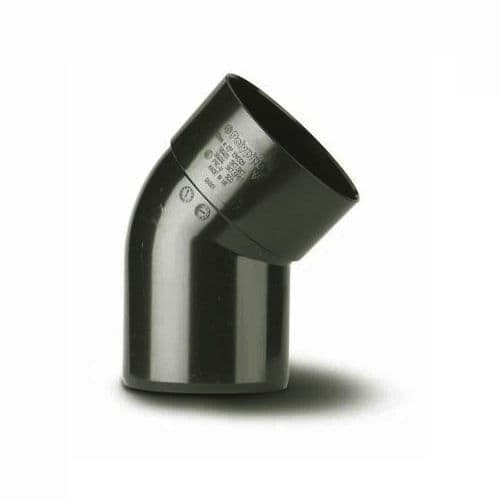 3 inch / 82mm Single Solvent Socket Offset Bend - Black - 43ASB304 ...