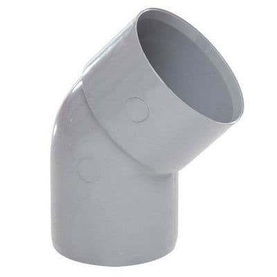 3 inch / 82mm Single Solvent Socket Offset Bend - Grey - 46ASB304 ...