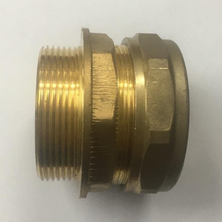 54mm - 2 inch Brass Compression Male Iron to Copper - 24425400 ...