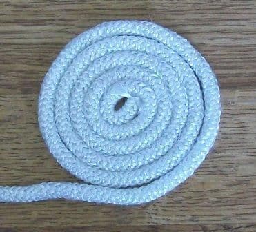 6mm Thin Heat Proof Fire Rope Thermal Door Seal - Plumbers Mate Ltd