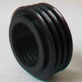 Black Internal Rubber Flush Pipe Cone - European - 08000698 - Plumbers ...