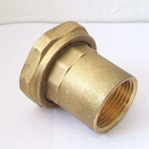Brass Circulation Pump Valve Union 1 inch - 07000711 - Plumbers Mate Ltd