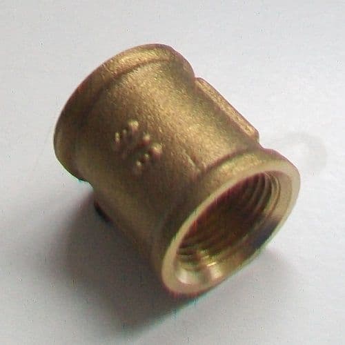 Brass Foundry - Female Threaded Socket 3/8 inch - 07000680 - Plumbers ...