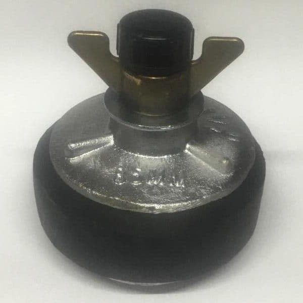 Cast Aluminium Soil Pipe Drain Plug 3.1/2 inch - 90mm - Plumbers Mate Ltd