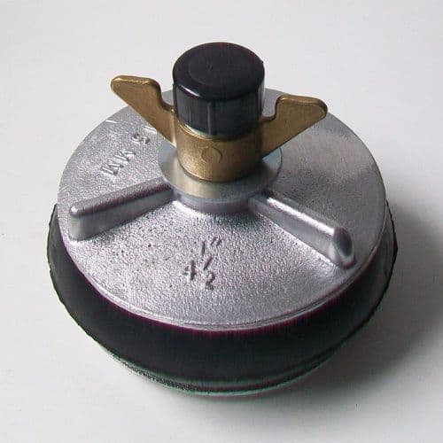 Cast Aluminium Soil Pipe Drain Testing Plug 4.1/2 - 115mm - Plumbers ...