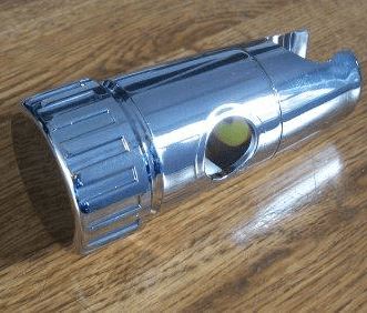 Chrome Rail Shower Rail Slider Bracket 19mm - Plumbers Mate Ltd