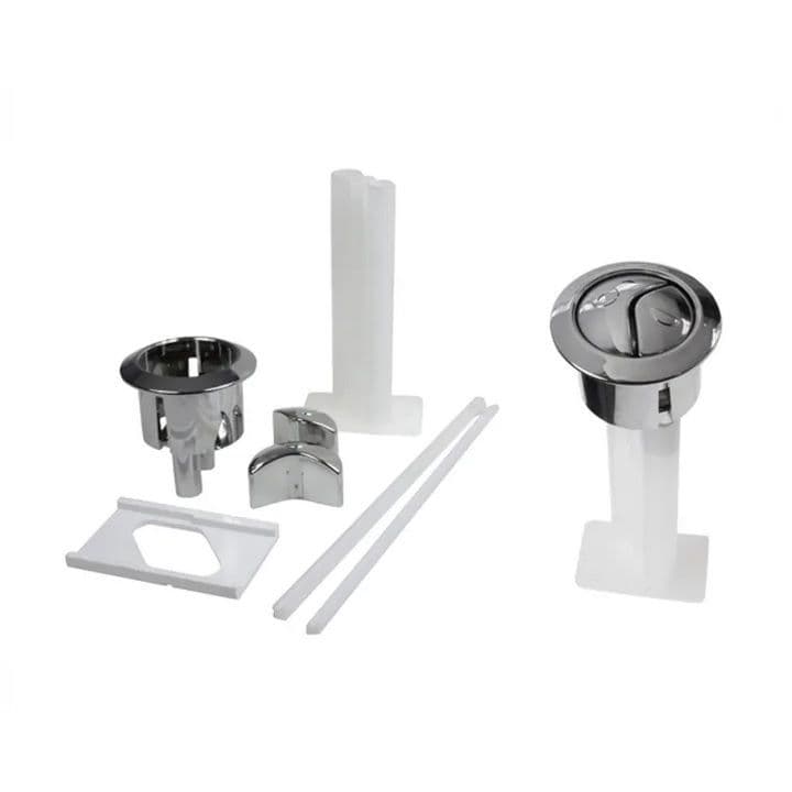 Dudley Niagara Top Dual Flush Push Button - 08000704 - Plumbers Mate Ltd