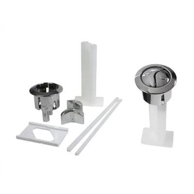 Dudley Niagara Top Dual Flush Push Button - 08000704 - Plumbers Mate Ltd