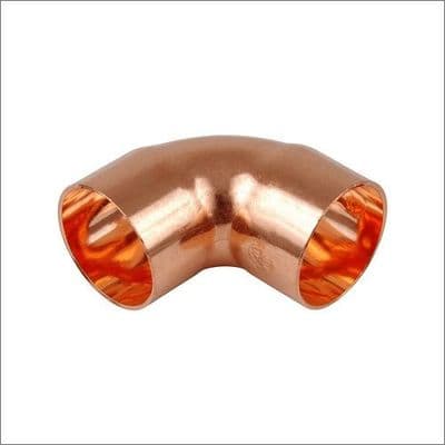 End Feed Copper Elbow 22mm - 26122200 - Plumbers Mate Ltd