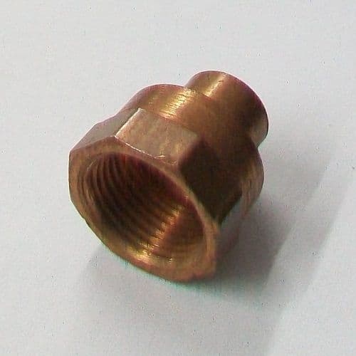 End Feed Copper Female Iron to Copper 10mm x 3/8 - 26021038 - Plumbers ...