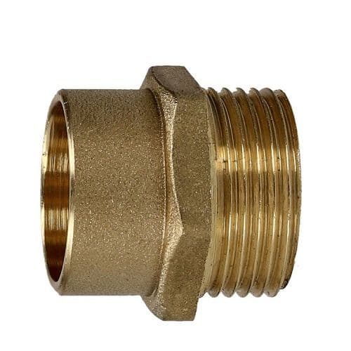End Feed Copper Male Iron to Copper 28mm x 1 inch - 26032800 - Plumbers ...