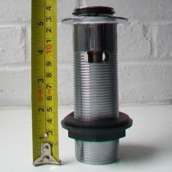 Extended Clicker Waste Slotted for Thick Basins - 74000463 - Plumbers ...