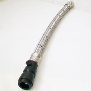 Flexible Bath Tap Connector 22mm Isolation Valve 500mm - 54000565 ...