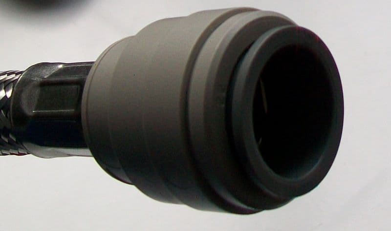 Flexible Bath Tap Connector 3/4 x 22mm Push Fit 300mm - 54000573 ...