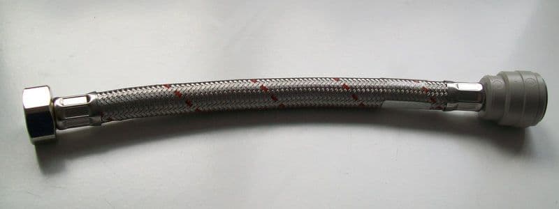 Flexible Bath Tap Connector 3/4 x 22mm Push Fit 300mm - 54000573 ...