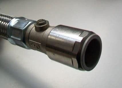Flexible Tap Connector 22mm Metal Pushfit Iso 300mm - 54000576 ...
