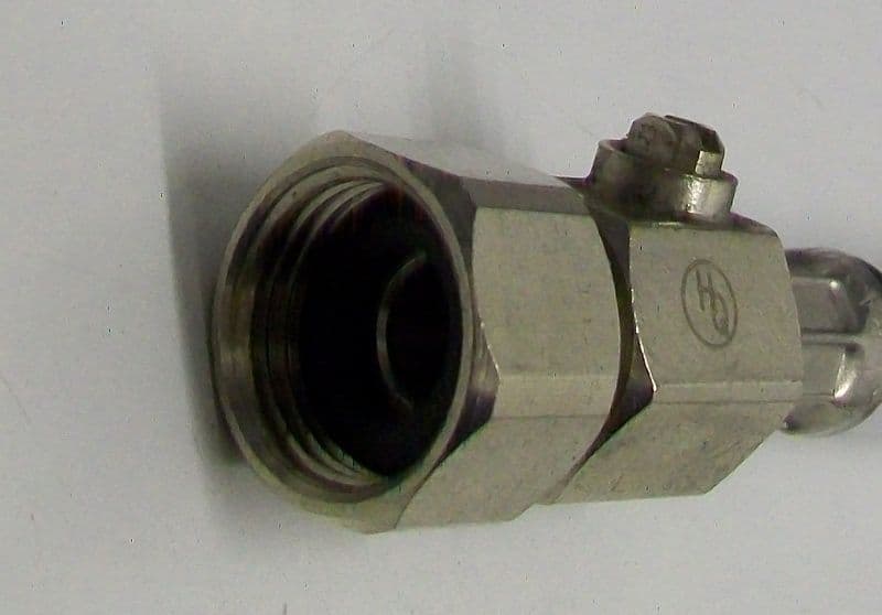 Flexible Toilet Inlet Connector Short 15mm Pushfit with Valve ...