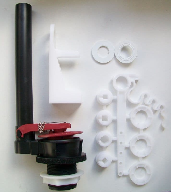 Fluidmaster Lever Operated Cistern Flapper Valve PRO71UK - 07002428 ...