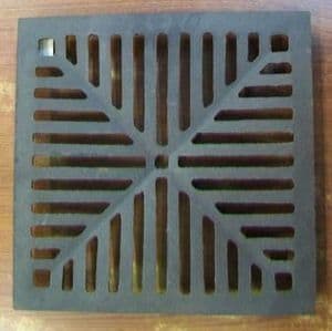 Heavy Duty Coated 12 inch Gully Grid / Cover - 45000110 - Plumbers Mate Ltd