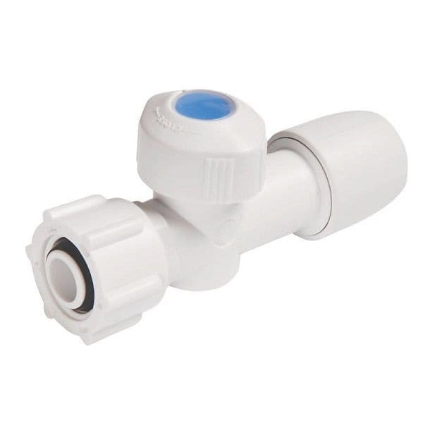 Hep2O Straight Toilet / Tap Service Valve HX18/15W - Plumbers Mate Ltd