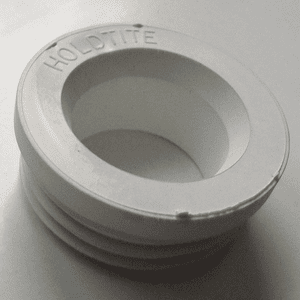 Internal White Rubber Flush Pipe Cone - 08000681 - Plumbers Mate Ltd