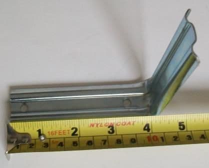 L Shaped Steel Cistern Support Wall Brackets - Plumbers Mate Ltd