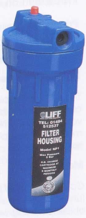 Liff NP1 Standard 10 inch Water Filter Housing - 76001043 - Plumbers ...