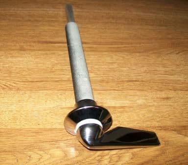 Long 11 inch Chrome Concealed Cistern Lever - Plumbers Mate Ltd