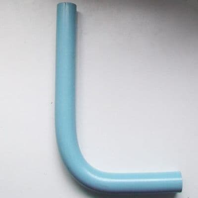Low Level Toilet Cistern Flush Pipe Sky Blue 14 x 9 - Plumbers Mate Ltd