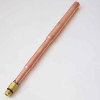 M10 Copper Monobloc Tap Tail Connector 15mm - 50103868 - Plumbers Mate Ltd