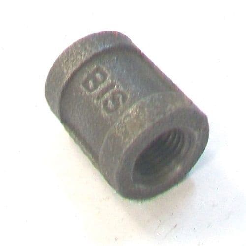 Malleable Black Iron 1/4 inch Connecting Socket - 22000479 - Plumbers ...