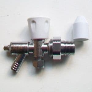 Manual Microbore 8mm Radiator Valve with Drain Off - 07001482 ...