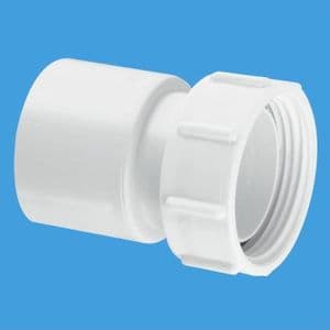 McAlpine 1 1/2 BSP x Solvent Coupling T25 - 38000010 - Plumbers Mate Ltd