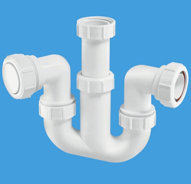 McAlpine 1 1/2 TeeVent Appliance / Sink Trap WM4 - 40004026 - Plumbers ...