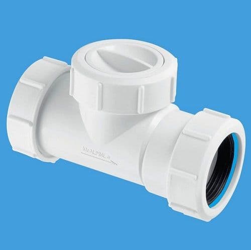 McAlpine 1 1/4 - 32mm Waste Non Return Valve S28M-NRV - 39004027 ...