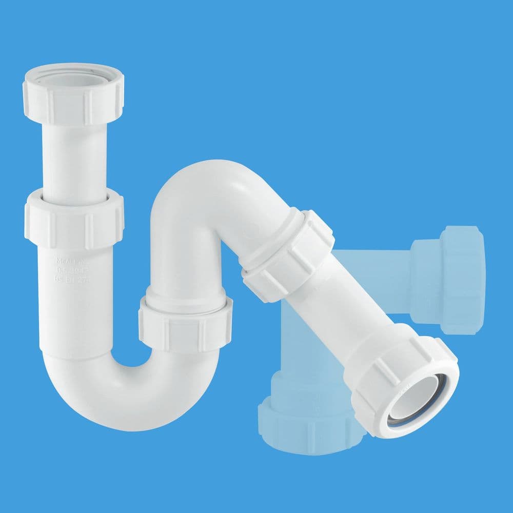 McAlpine 1 1/4 Universal Adjustable Basin Trap SP10 - 40003212 ...