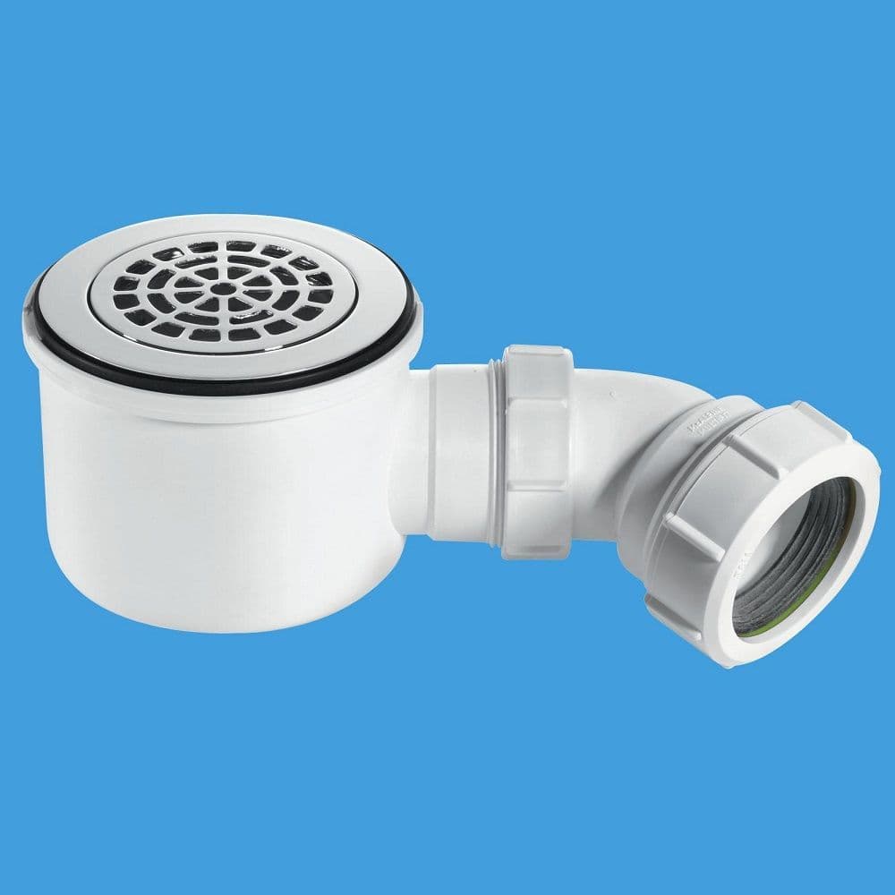 McAlpine 2 inch High Flow 90mm Shower Trap ST90CPB-P-HP - 40004063 ...