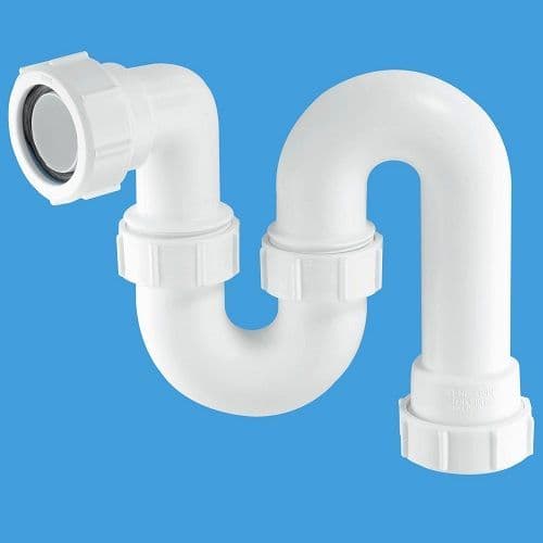 McAlpine 2 inch Running S Trap SH10 - 40005000 - Plumbers Mate Ltd