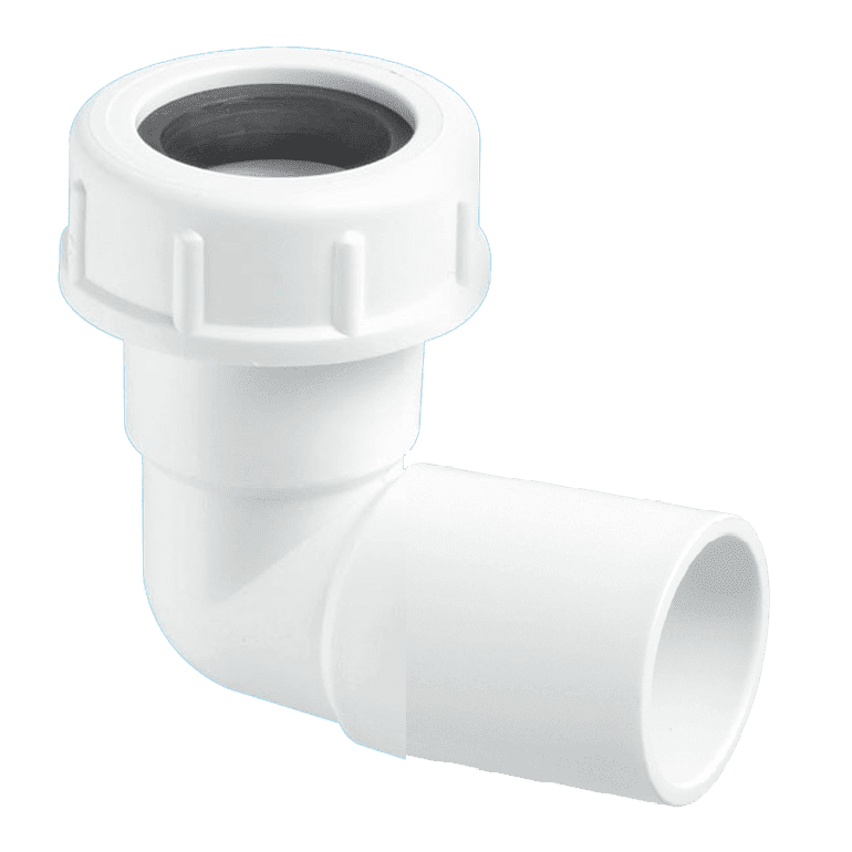 McAlpine Condense Spigot Elbow 19/23mm - 39004160 - Plumbers Mate Ltd